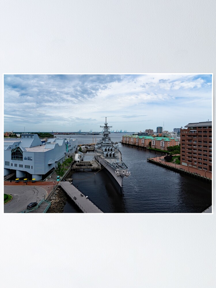 "Battleship USS Wisconsin "Wisky"" Poster by ShorelineImages | Redbubble