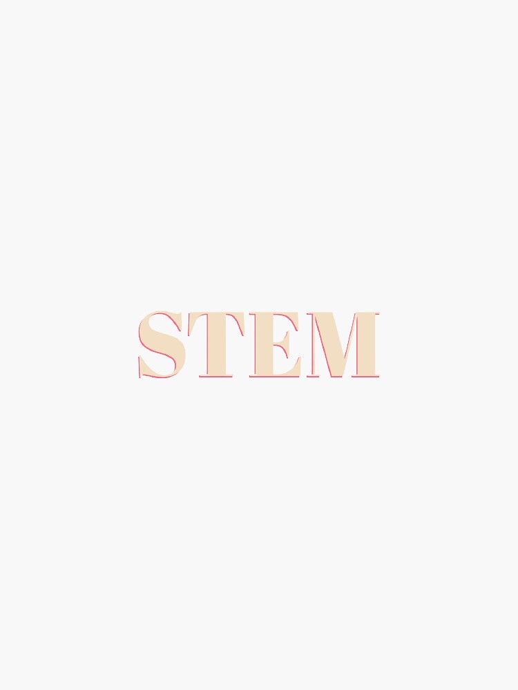 "Stem Stickers" Sticker for Sale by jflynt06 | Redbubble