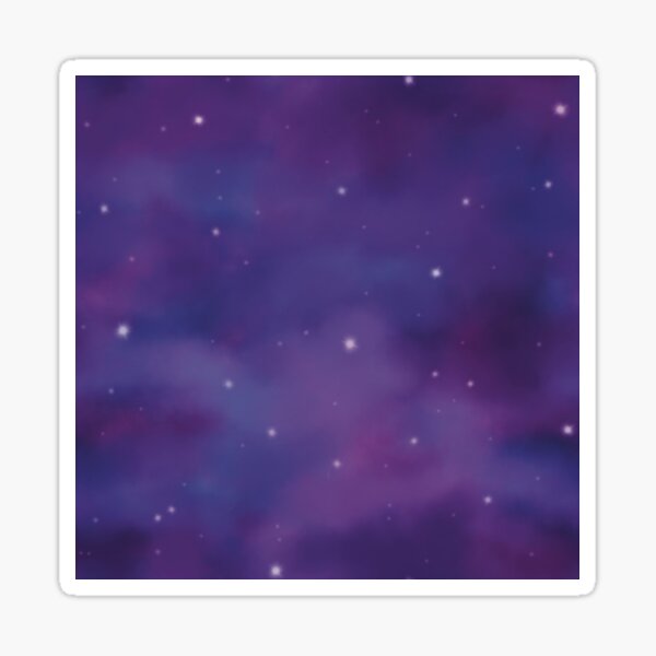"Galaxy Night Sky with Stars" Sticker for Sale by FeynDesign | Redbubble