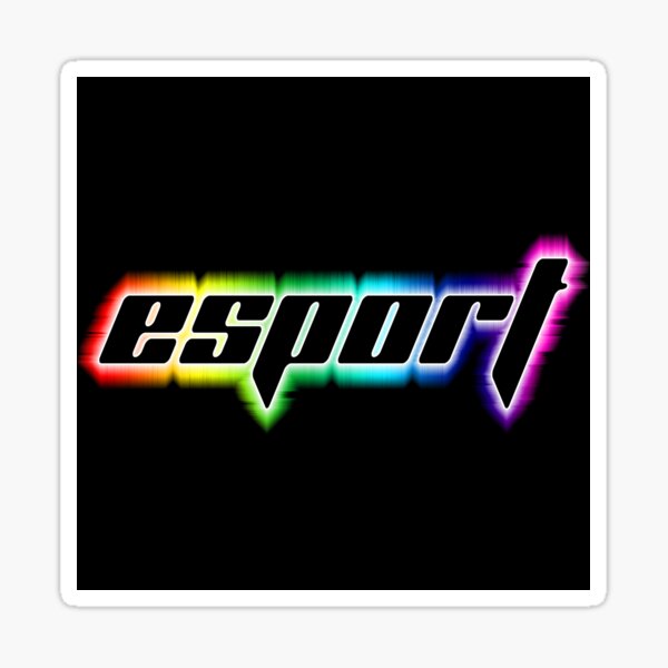 "ESport" Sticker for Sale by ESart12 | Redbubble