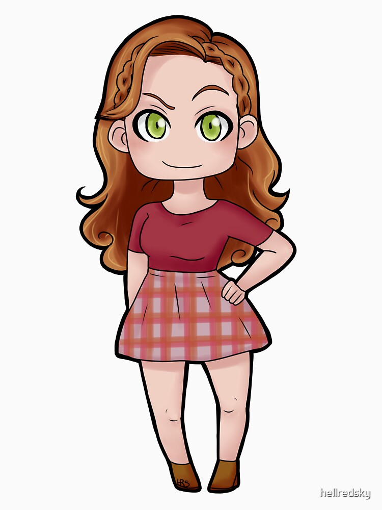 "Lydia sticker " T-shirt by hellredsky | Redbubble