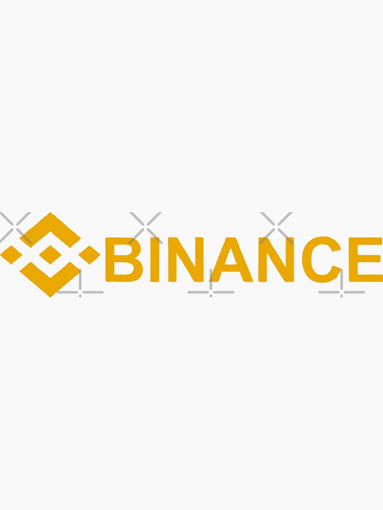 "Binance" Sticker for Sale by Santidna | Redbubble