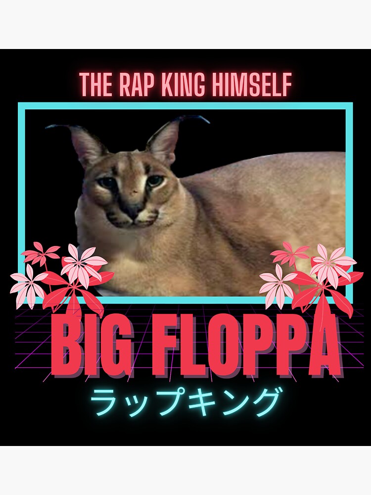 "Big Floppa" Sticker by Jorfoy | Redbubble