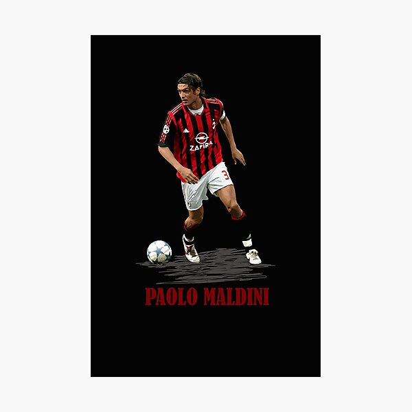 "Art Paolo Maldini" Photographic Print for Sale by r0nd0ayu | Redbubble
