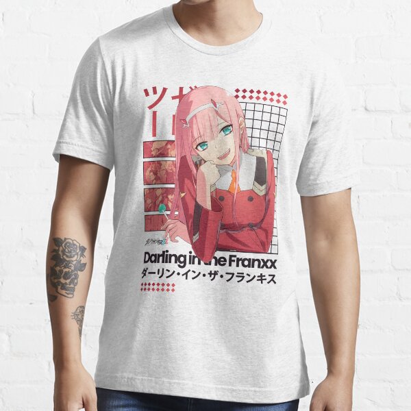 Zero Two 002 Darling In The Franxx T Shirt For Sale By Waifu Dope