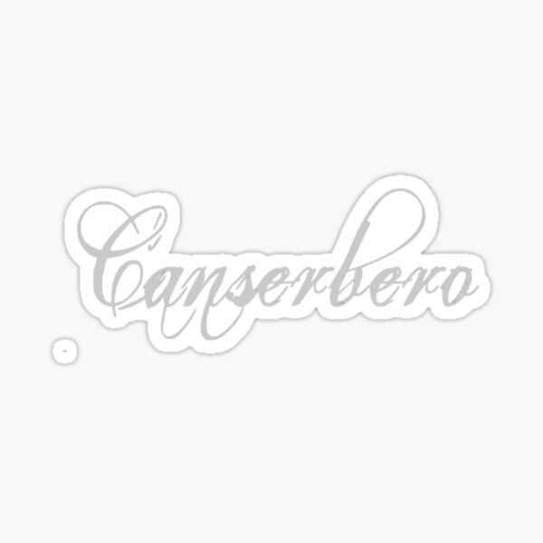 "Canserbero" Sticker for Sale by Oscarrios463 | Redbubble