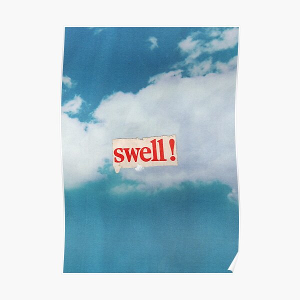 "Swell" Poster for Sale by butterstickart | Redbubble