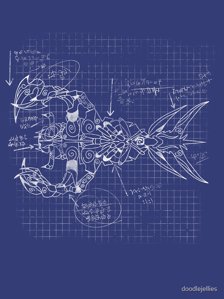 "White Leviathan Blueprint (Atlantis the Lost Empire)" Classic T-Shirt ...