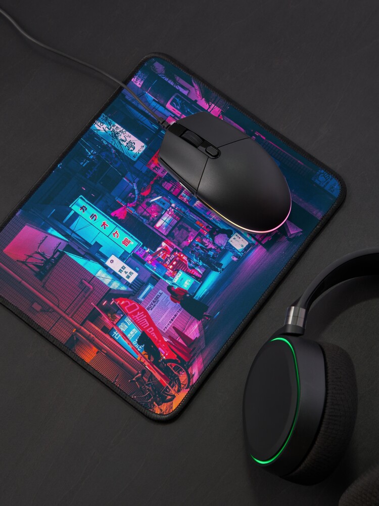 "Neon Muse" Mouse Pad for Sale by HimanshiShah | Redbubble