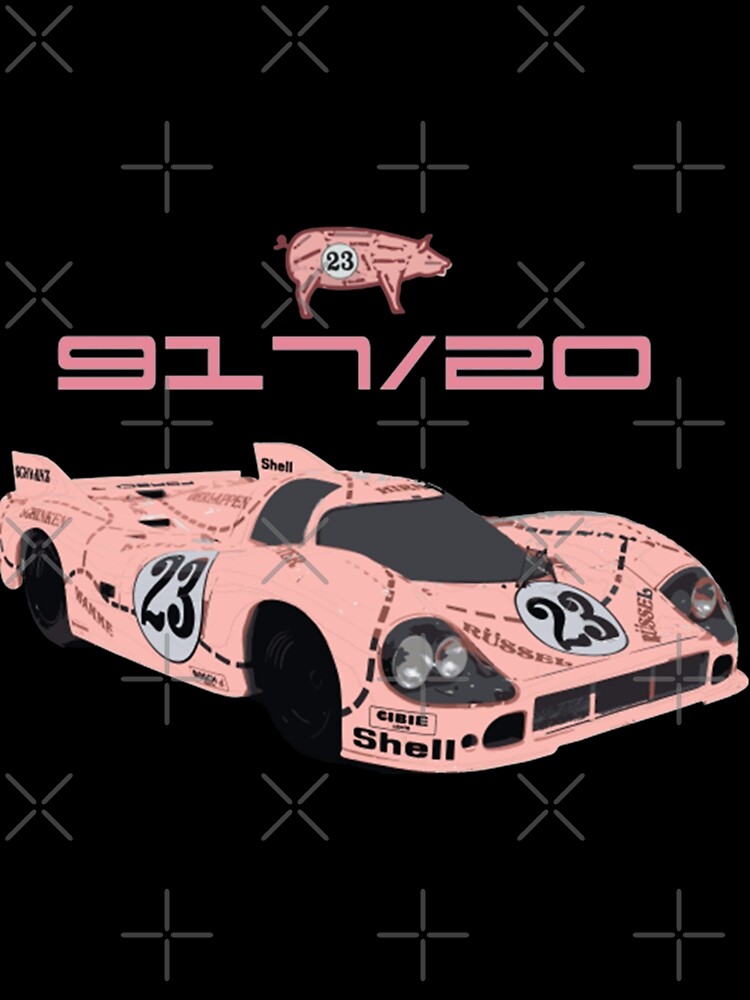 "Pink Pig Porsche 917 Pink Pig Race Car" Poster by BrianaRoy | Redbubble