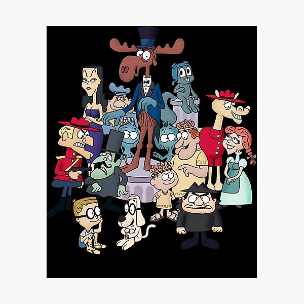 "Tribute to Jay Ward Cartoons Rocky, Bullwinkle, and Friends Classic ...