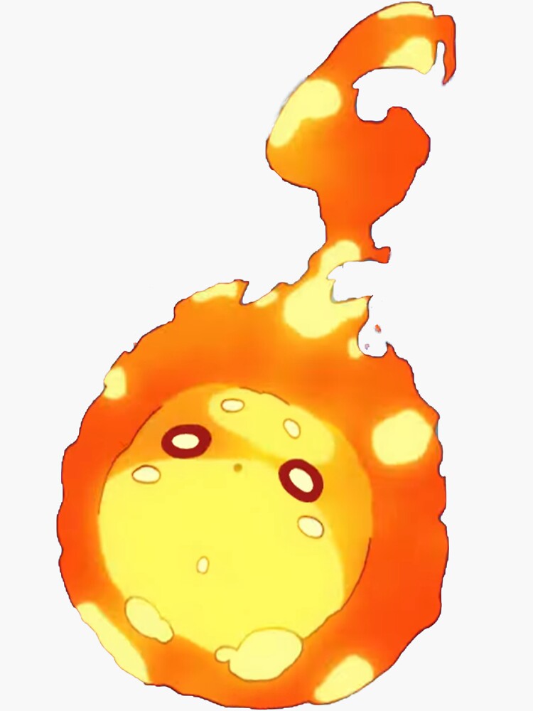 "Fire Force sputter" Sticker for Sale by Akira-1410 | Redbubble