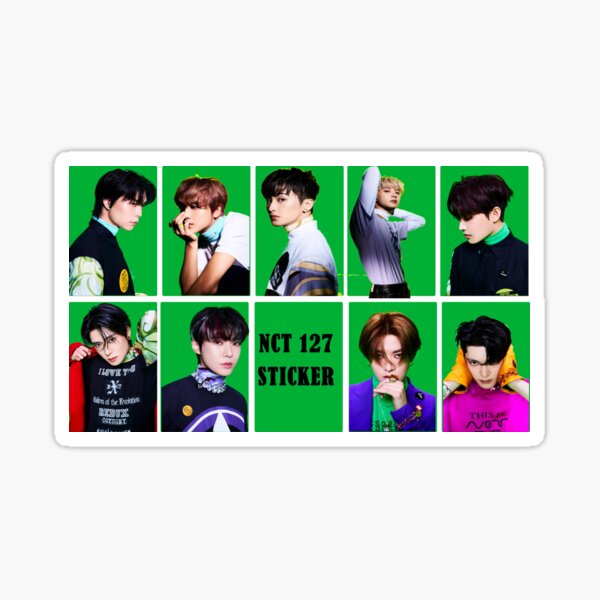 "NCT 127 sticker" Sticker for Sale by zooz0pic | Redbubble