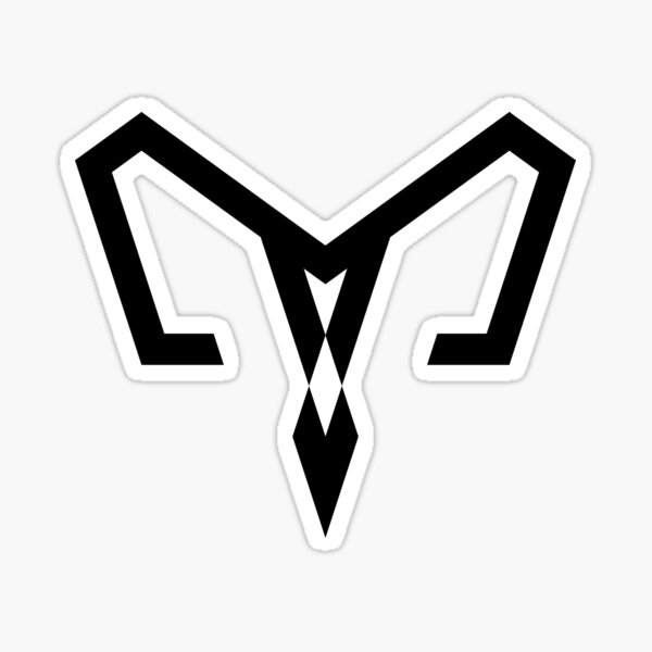 "simple logo" Sticker for Sale by Limit-stone | Redbubble