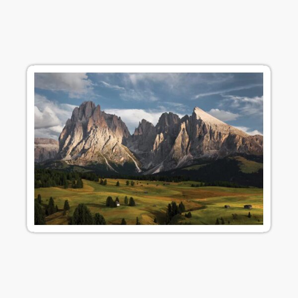 "The Coronation Of The Alps" Sticker for Sale by RiverenAshley | Redbubble