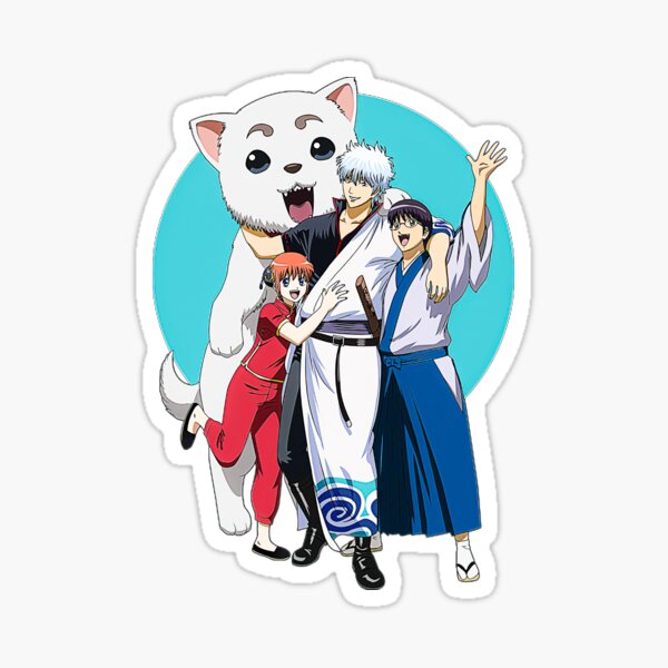 "Gintama" Sticker for Sale by Gintamaaa12 | Redbubble