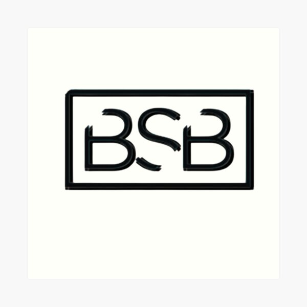 "BSB BAND LOGO" Art Print by Uniquestore4u | Redbubble