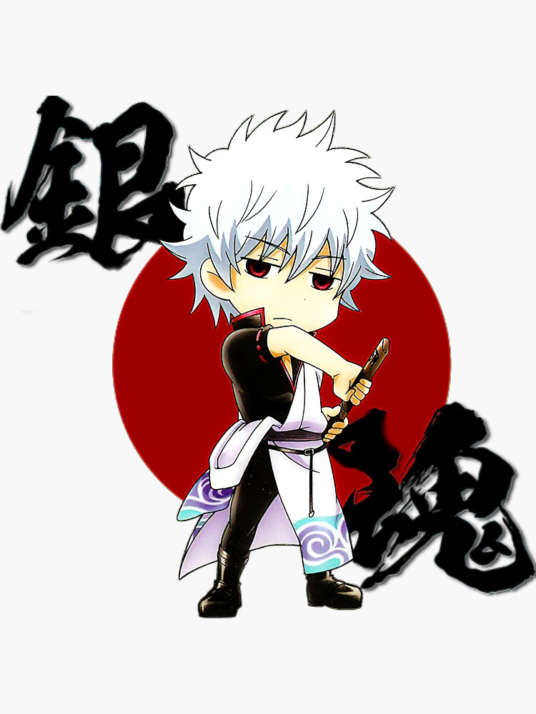 "Gintama" Sticker for Sale by Gintamaaa12 | Redbubble
