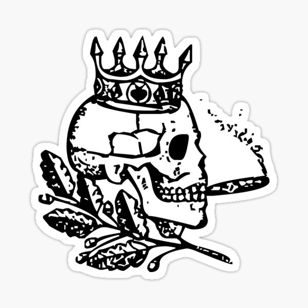 "Skeleton sticker" Sticker for Sale by Cedrictrbt | Redbubble