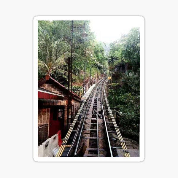 "Cable car at Penang Island" Sticker for Sale by My-Little-Oasis ...