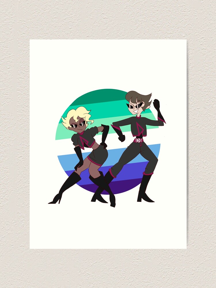 "Neptunic Agent One and Two Helluva Boss" Art Print for Sale by Mrs ...