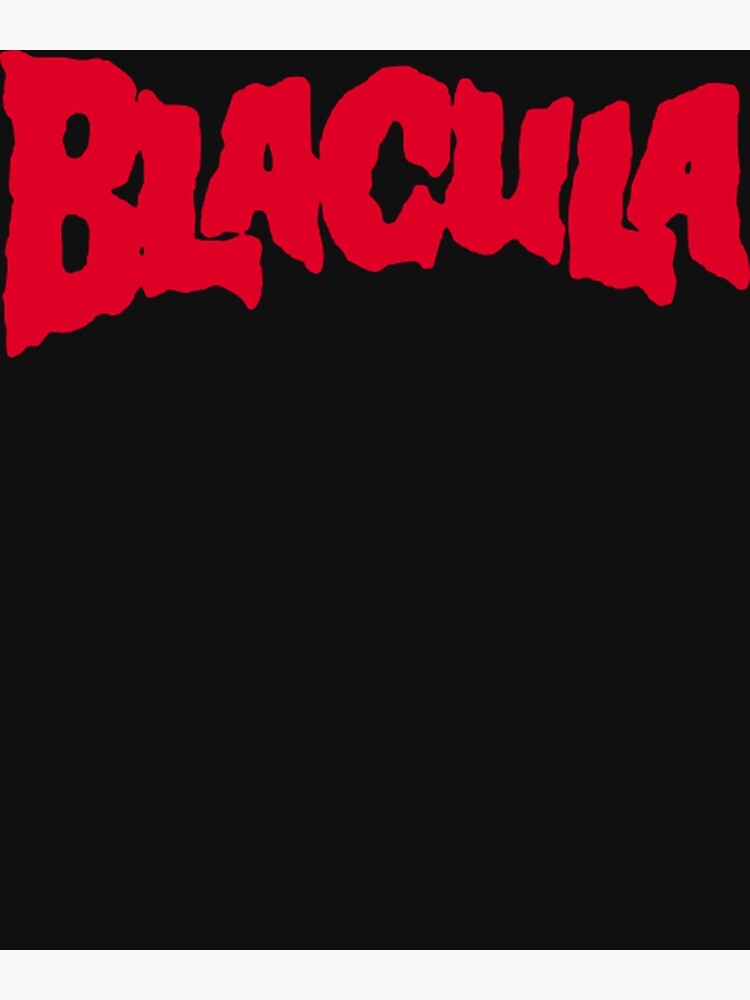 Póster «Blacula vampiro Drácula Grito Blacula Grito» de SallieHansen ...