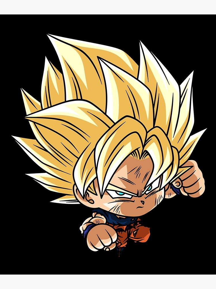 "Goku SSBK X20 Chibi" Poster for Sale by robertsonmarvin | Redbubble