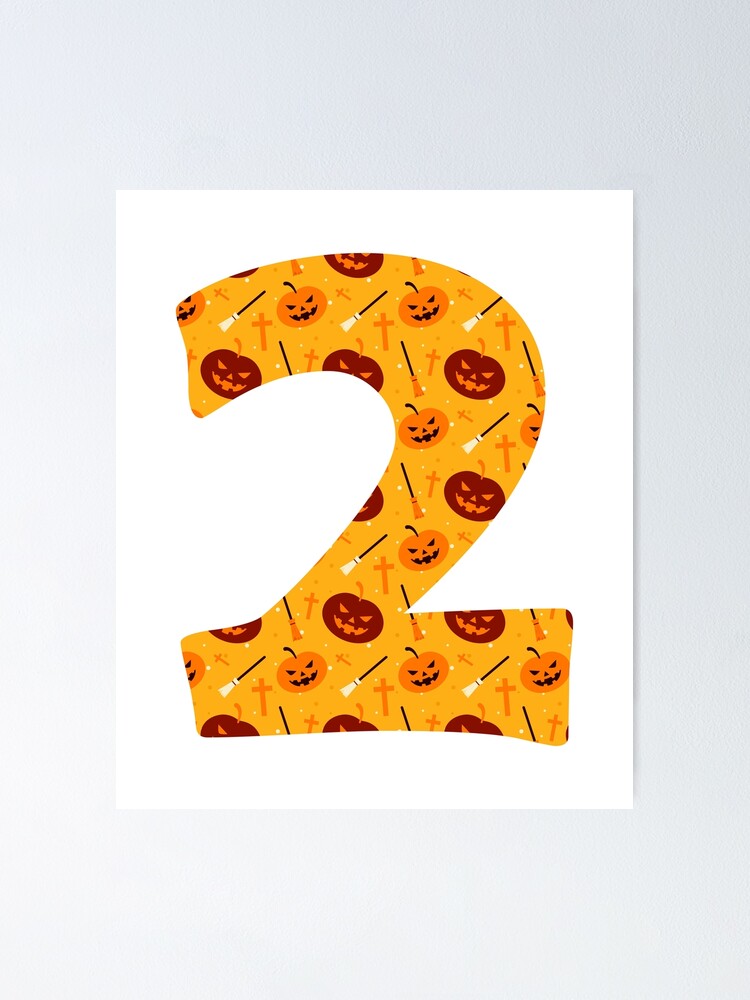 "Halloween Number 2" Poster for Sale by HARI POX | Redbubble