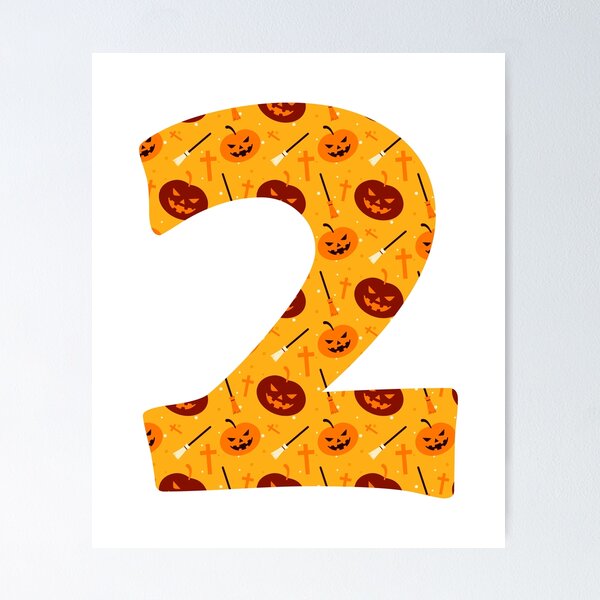 "Halloween Number 2" Poster for Sale by HARI POX | Redbubble