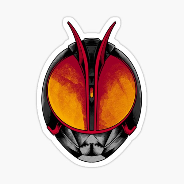 "Kamen Rider Faiz" Sticker for Sale by midthostd | Redbubble