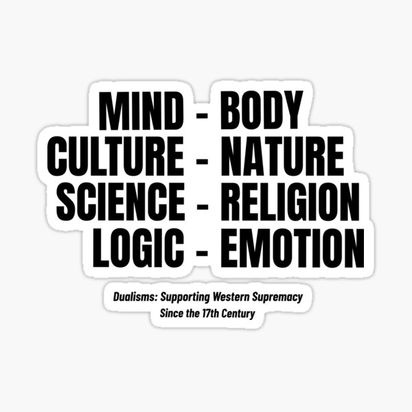 "Philosophy, Anthropology, Dualisms supporting Western Supremacy ...