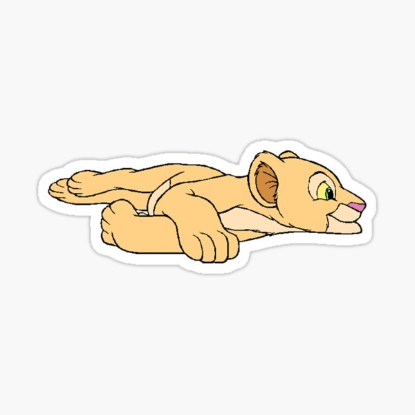 "nala" Sticker for Sale by KnitNknot | Redbubble