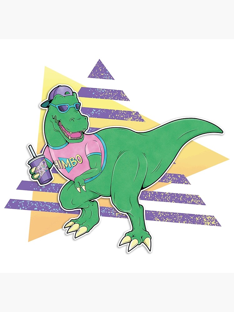 "Rad Rex" Poster by JaimieMcCaw | Redbubble