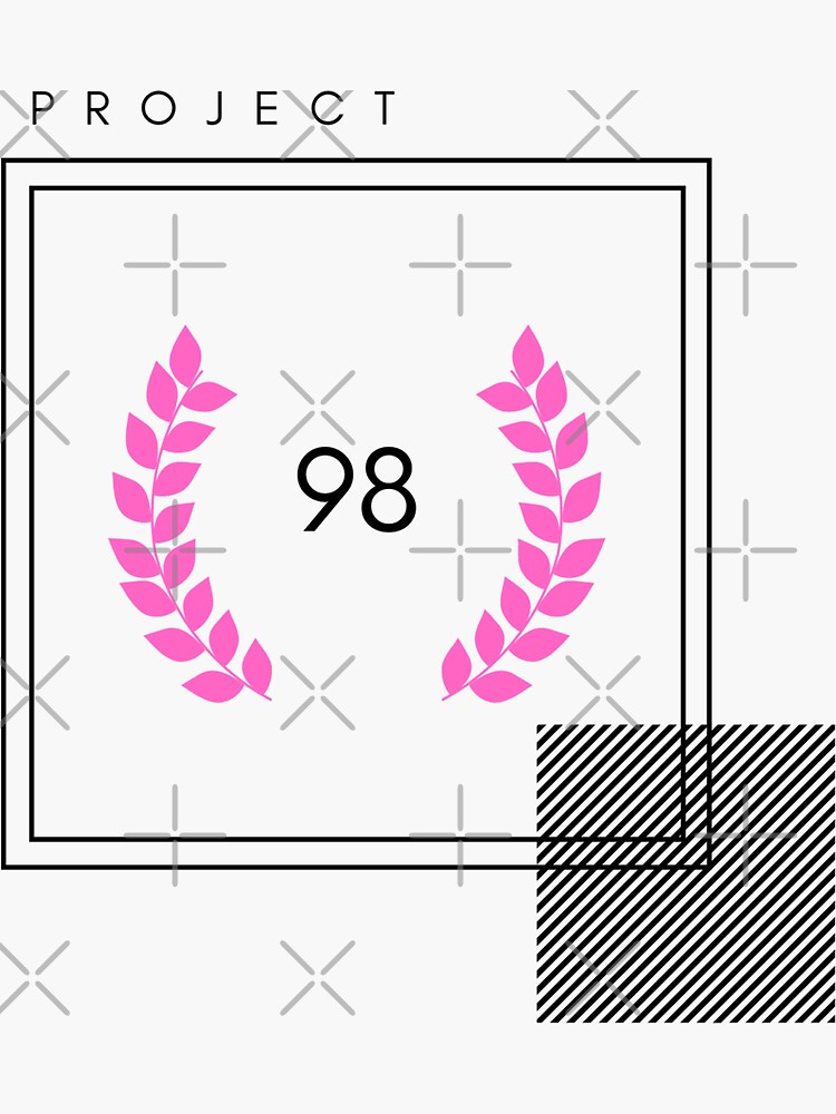 "Project 98" Sticker by BlackPearlz | Redbubble