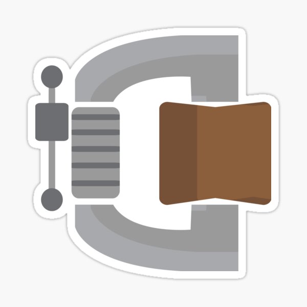 "Clamp Table Vice WinZip Compression" Sticker for Sale by MKMemo1111 ...