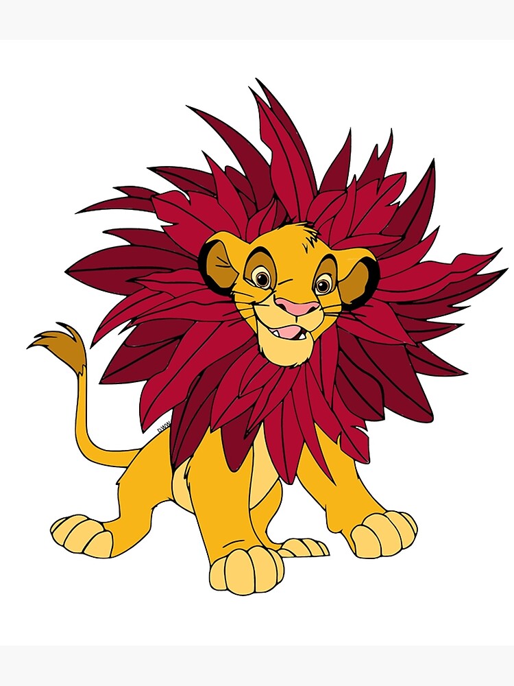 "Simba 4" Poster for Sale by Seraphime | Redbubble