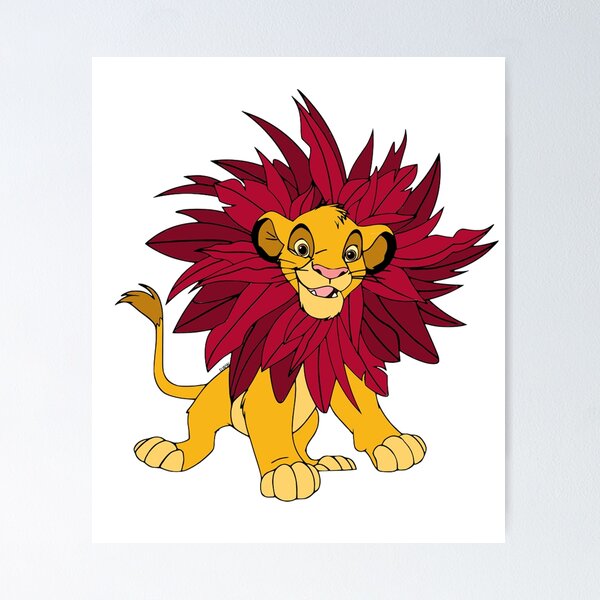 "Simba 4" Poster for Sale by Seraphime | Redbubble