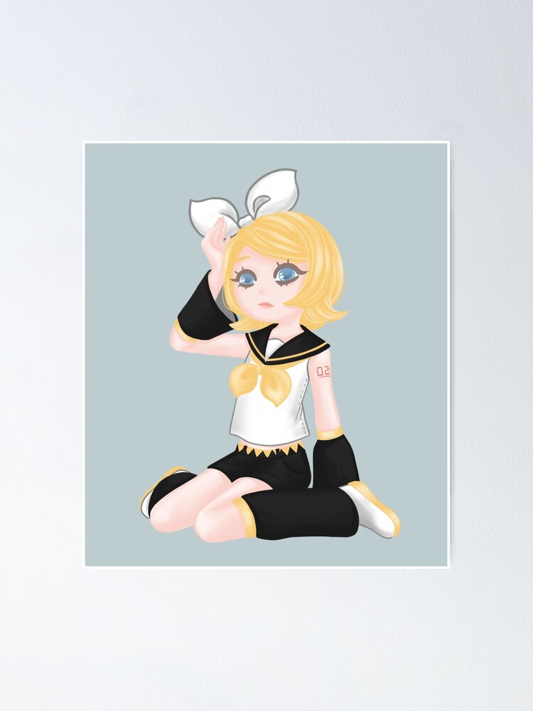 "Vocaloid Rin Kagamine" Poster for Sale by OkashevaOlga | Redbubble