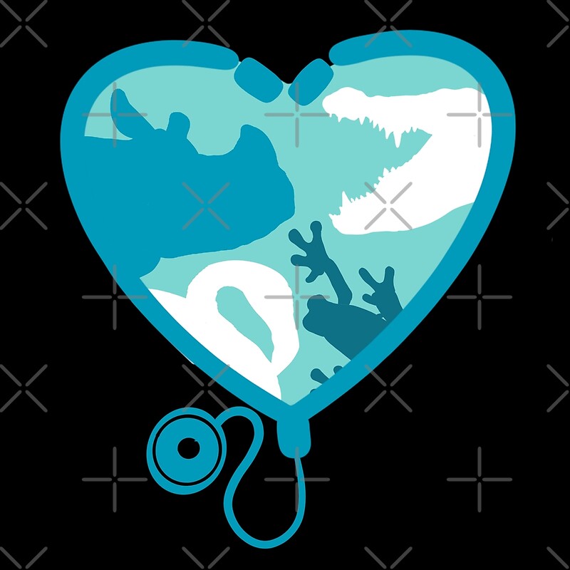 "Vet Heart Love" by thezoogirl | Redbubble