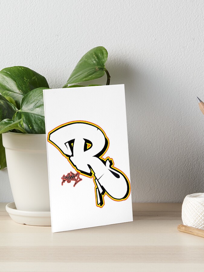 " LETTER R BY ESONE URBAN GRAFFITI STREET STYLE " Art Board Print for ...