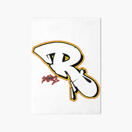 " LETTER R BY ESONE URBAN GRAFFITI STREET STYLE " Art Board Print for ...