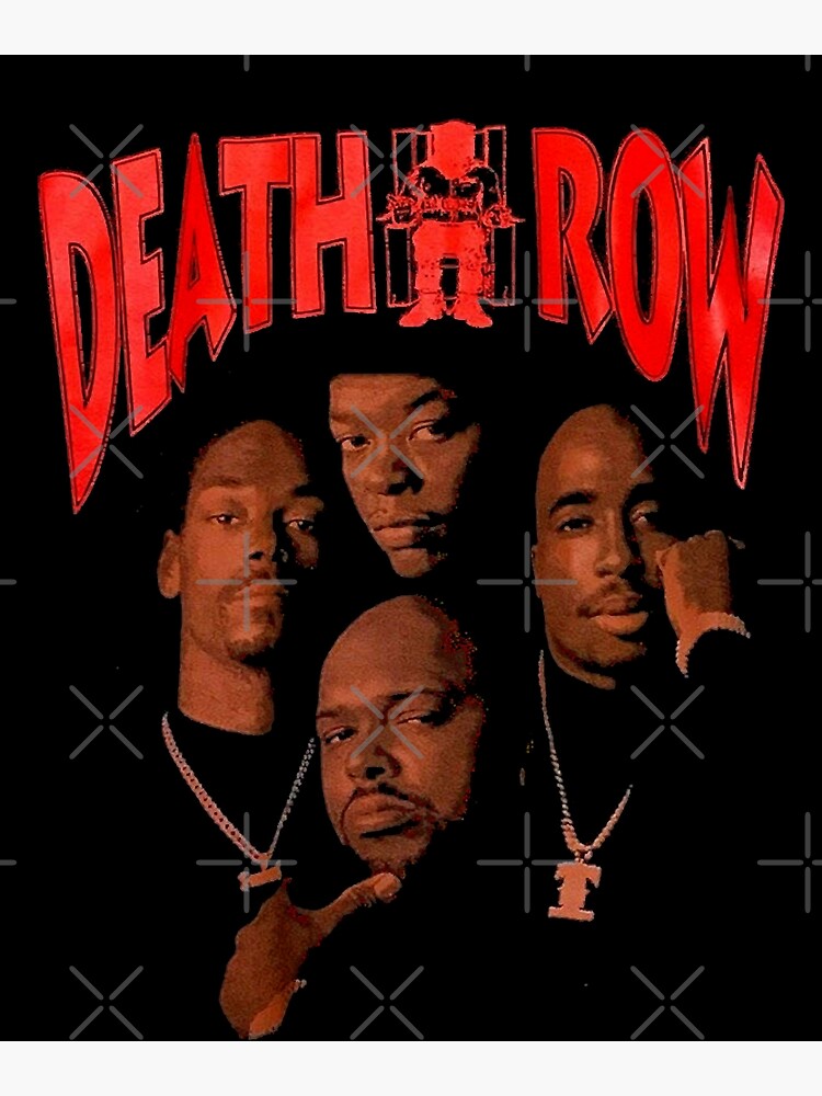"Lover Death Row Records Red Tie Dye Logo" Art Print by MargaretCurtin ...