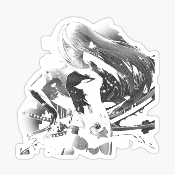 "Prototype Nuar" Sticker for Sale by BlancheWannama | Redbubble