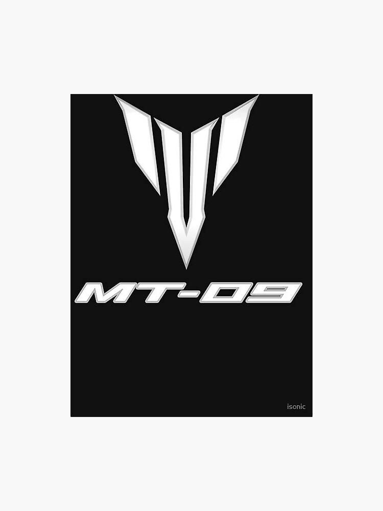 "Yamaha mt 09" Sticker for Sale by Mahir12 | Redbubble
