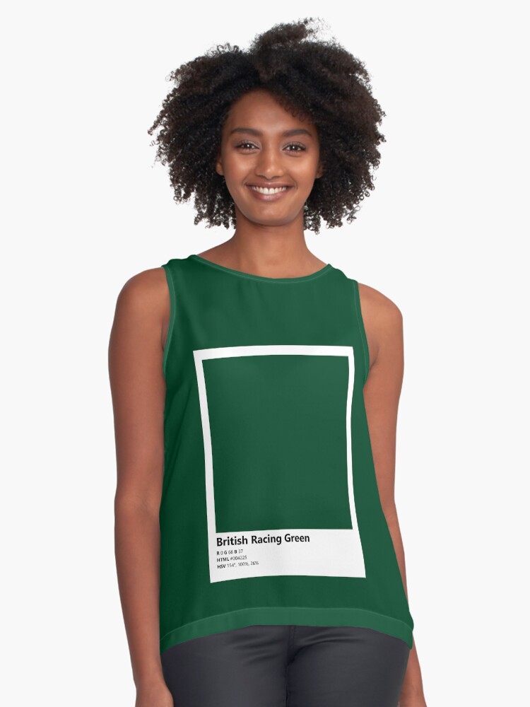 "Color Swatch/Card (British Racing Green)" Sticker for Sale by ...