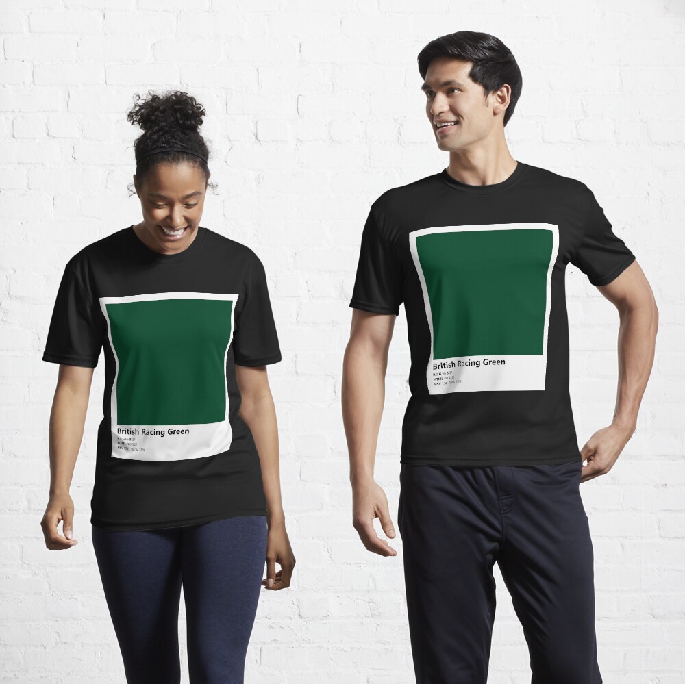 "Color Swatch/Card (British Racing Green)" Sticker for Sale by ...