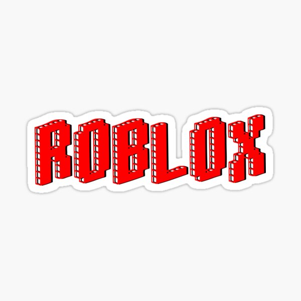"Roblox " Sticker for Sale by BandEllington | Redbubble