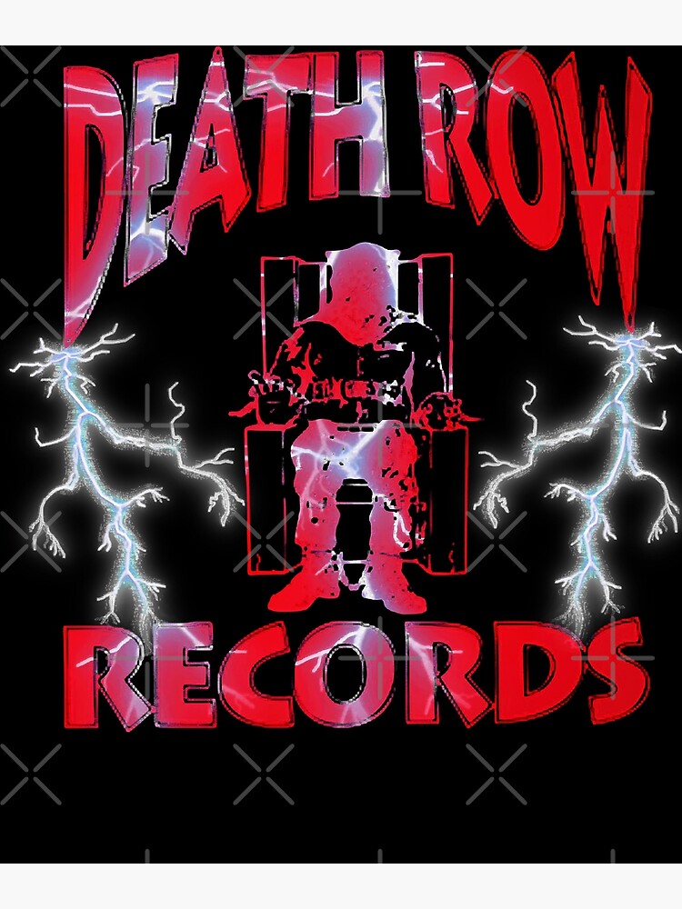 "Vintage Classic Death Row Art Design V2" Metal Print for Sale by ...