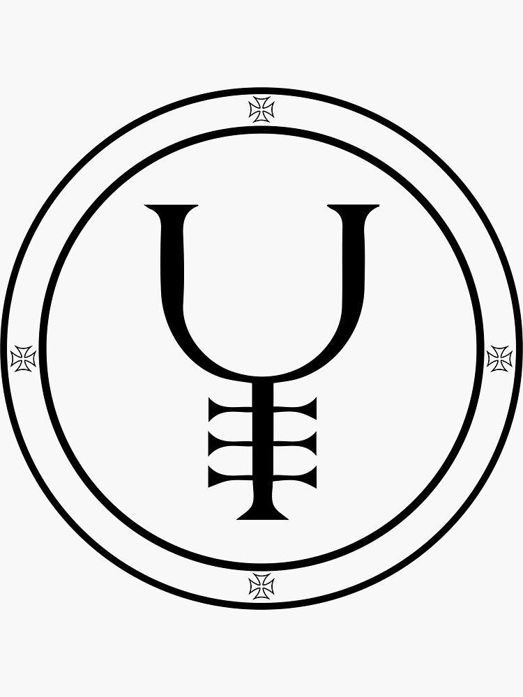 "Amalgamation Alchemy Symbol Alchemical Occult Symbolism" Sticker for ...