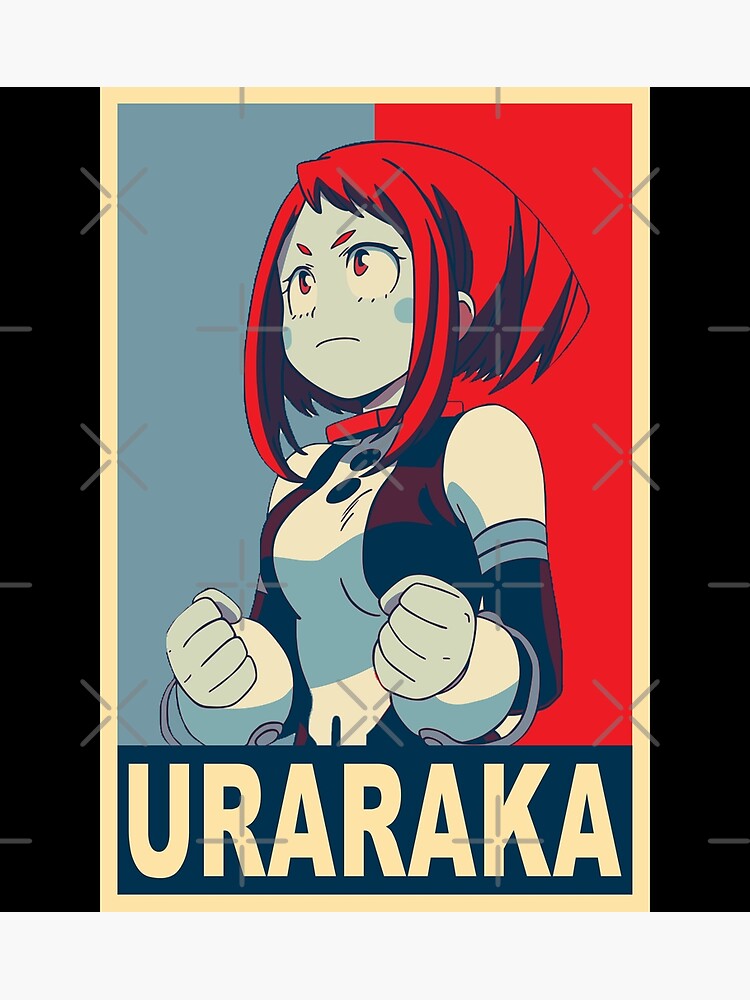 "Uraraka Ochako Poster V2" Art Print for Sale by LahcenBamouh | Redbubble